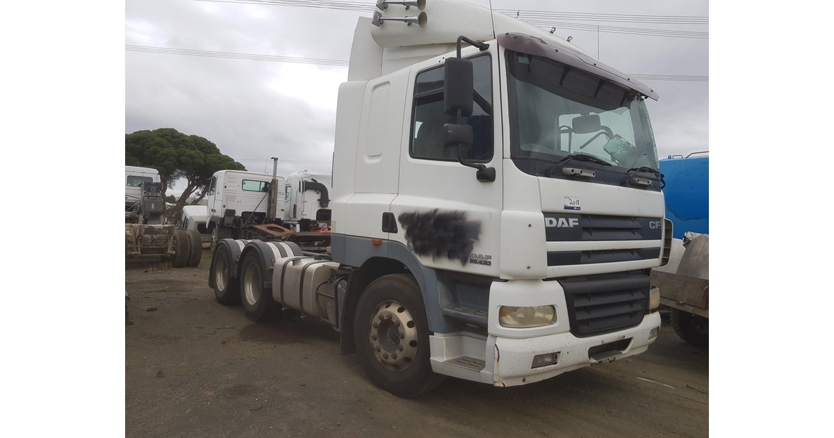 DAF CF7585 dismantling