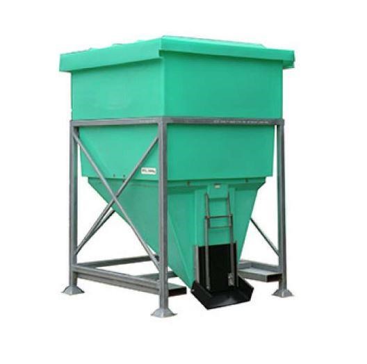 JACKY STORAGE 1,000L SIDE DISCHARGE BIN (STEEL FRAME) for sale (refcode ...