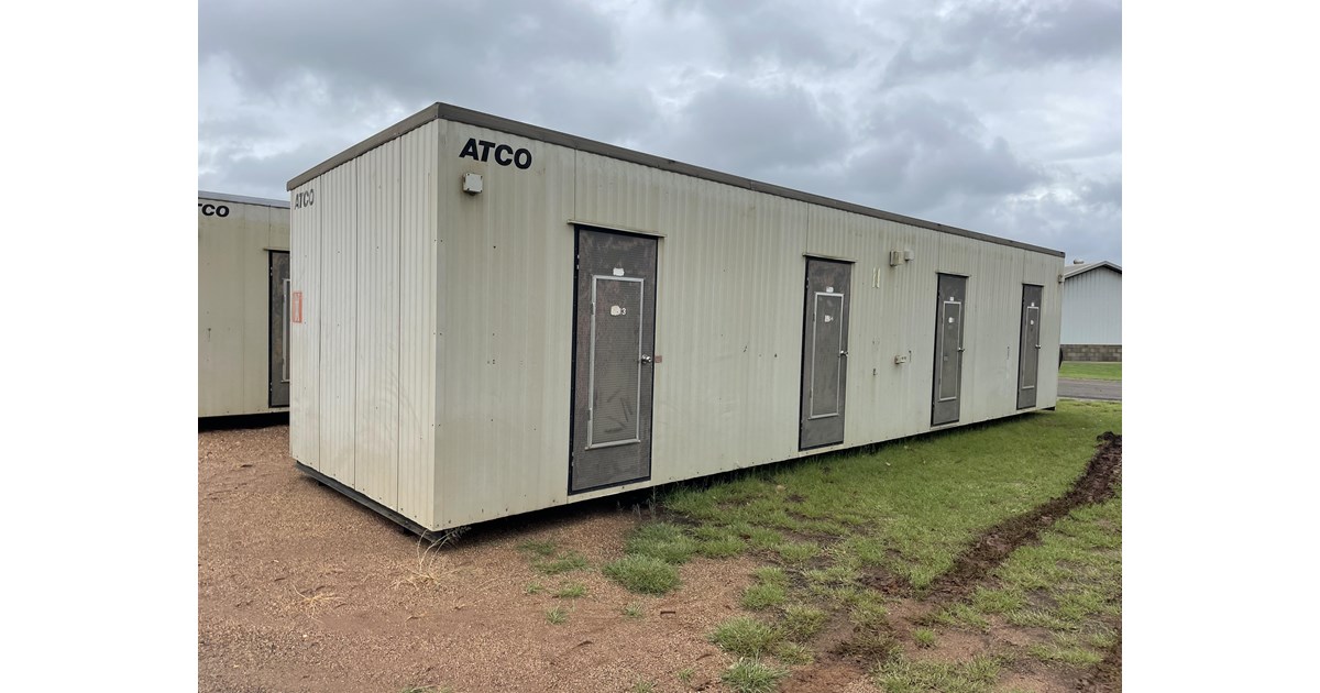 12M FOUR ROOM ACCOMMODATION TRANSPORTABLE ATCO 12 X 3M for sale