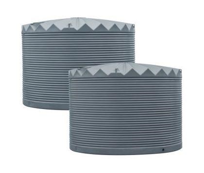 RAPID PLAS 45,000L DOUBLE TANK PACKAGE (2 X 22,500L RAINWATER TANKS ...