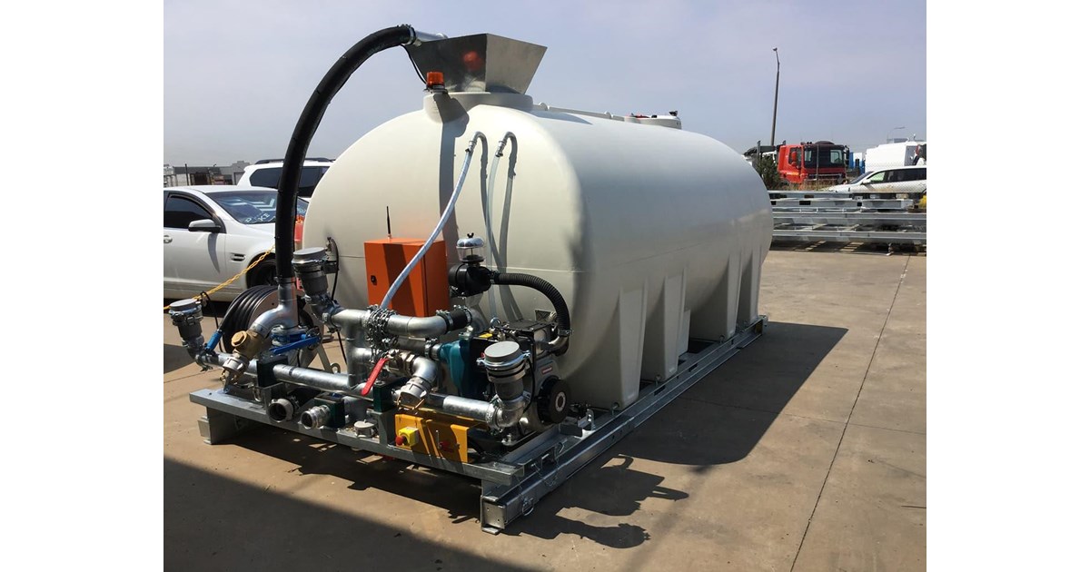 2022 NATIONAL WATER CARTS 12000L CIVMASTER PREMIUM SLIP ON WATER CART ...