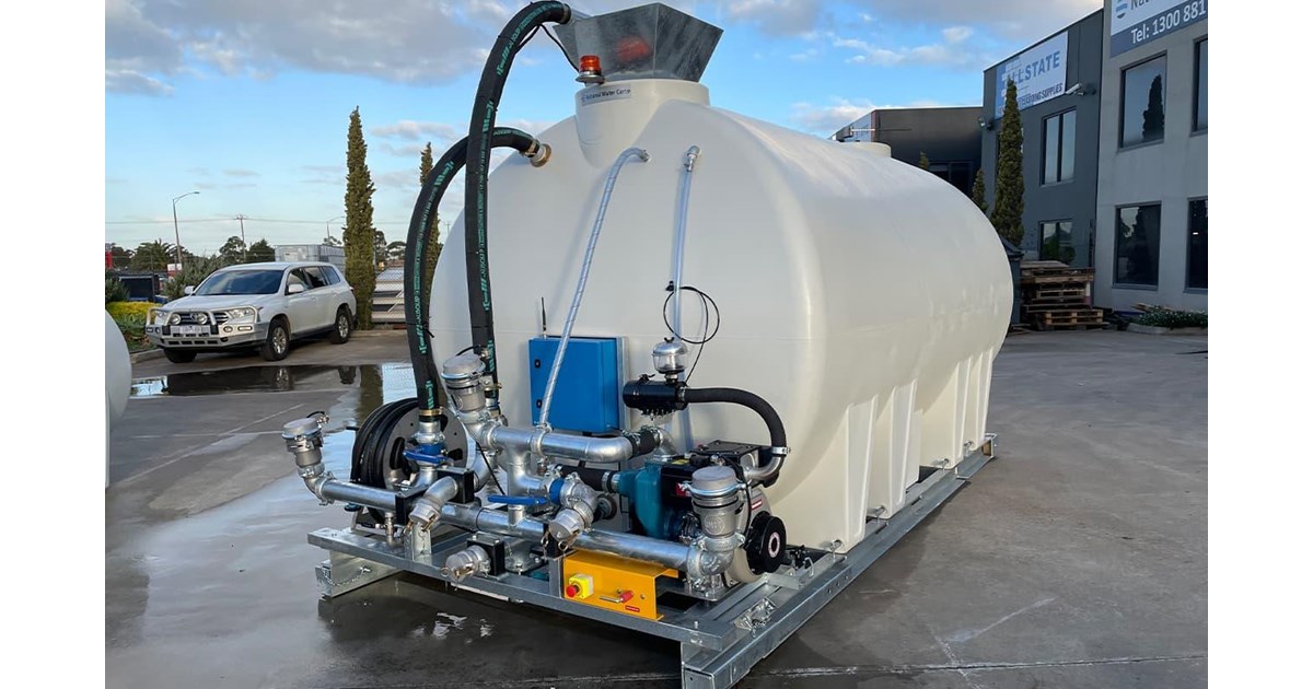 2023 NATIONAL WATER CARTS 13000L TIPPER SLIP ON WATER CART for sale