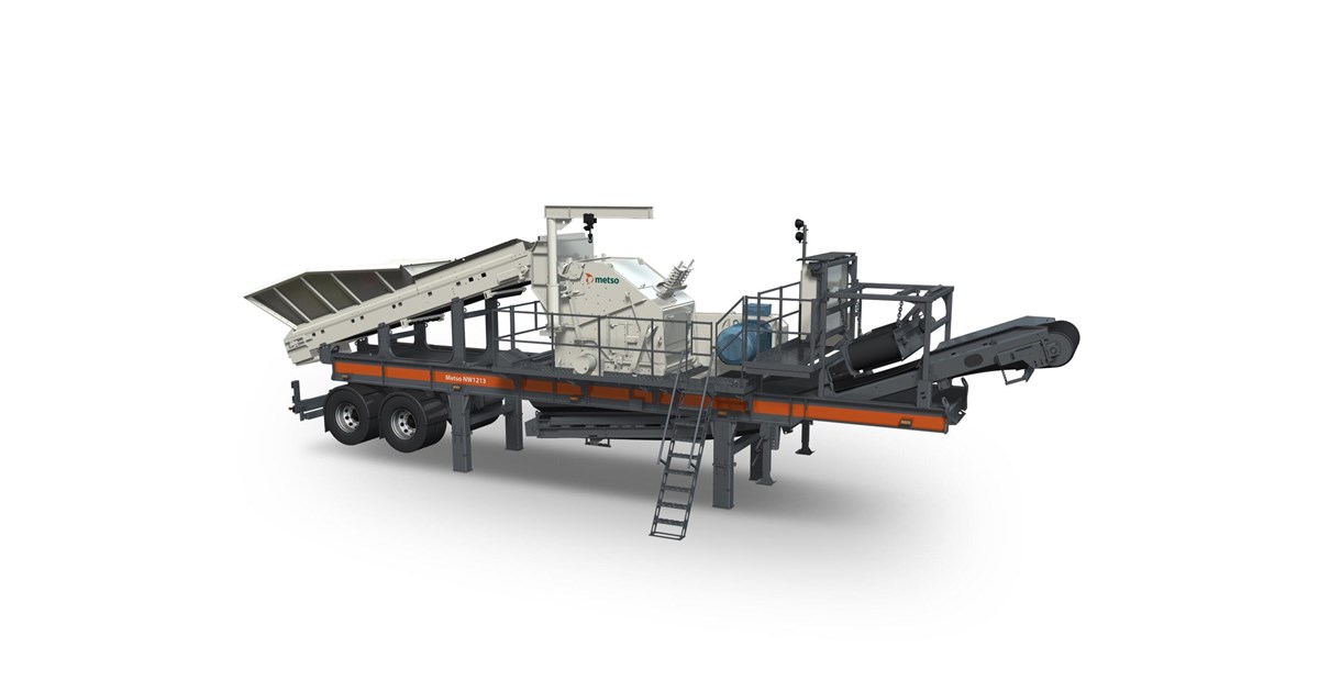 METSO NW1213 RAPID PORTABLE IMPACT CRUSHER for sale