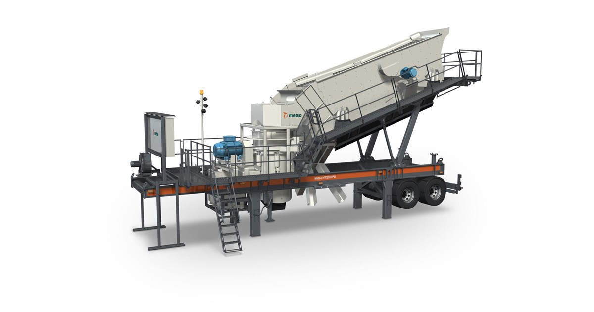 METSO NW200HPS RAPID PORTABLE CONE CRUSHER for sale (refcode TA1138144)