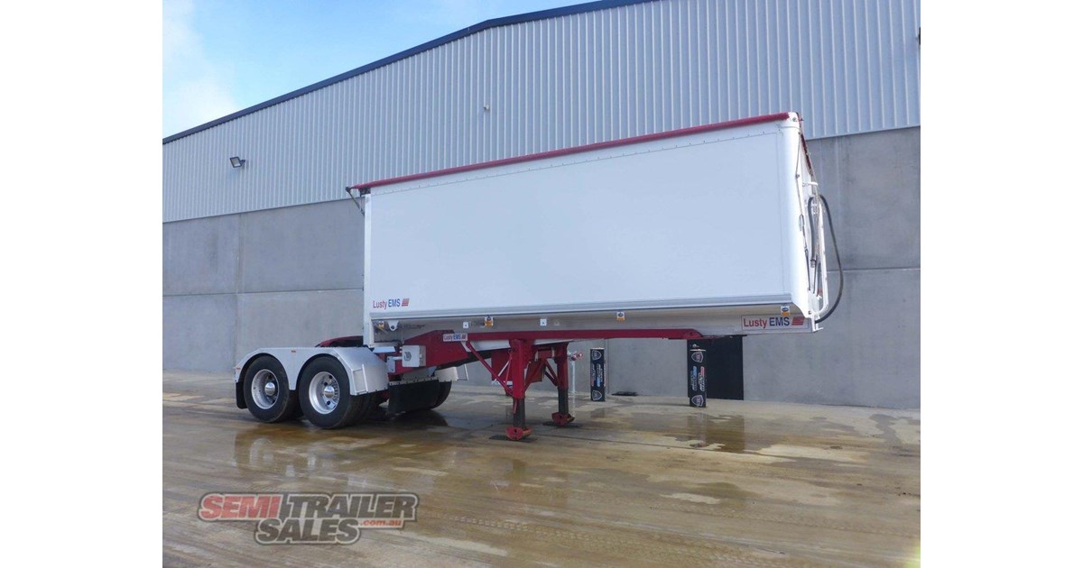 2002 LUSTY TIP OVER AXLE BOGIE TIPPING A TRAILER for sale