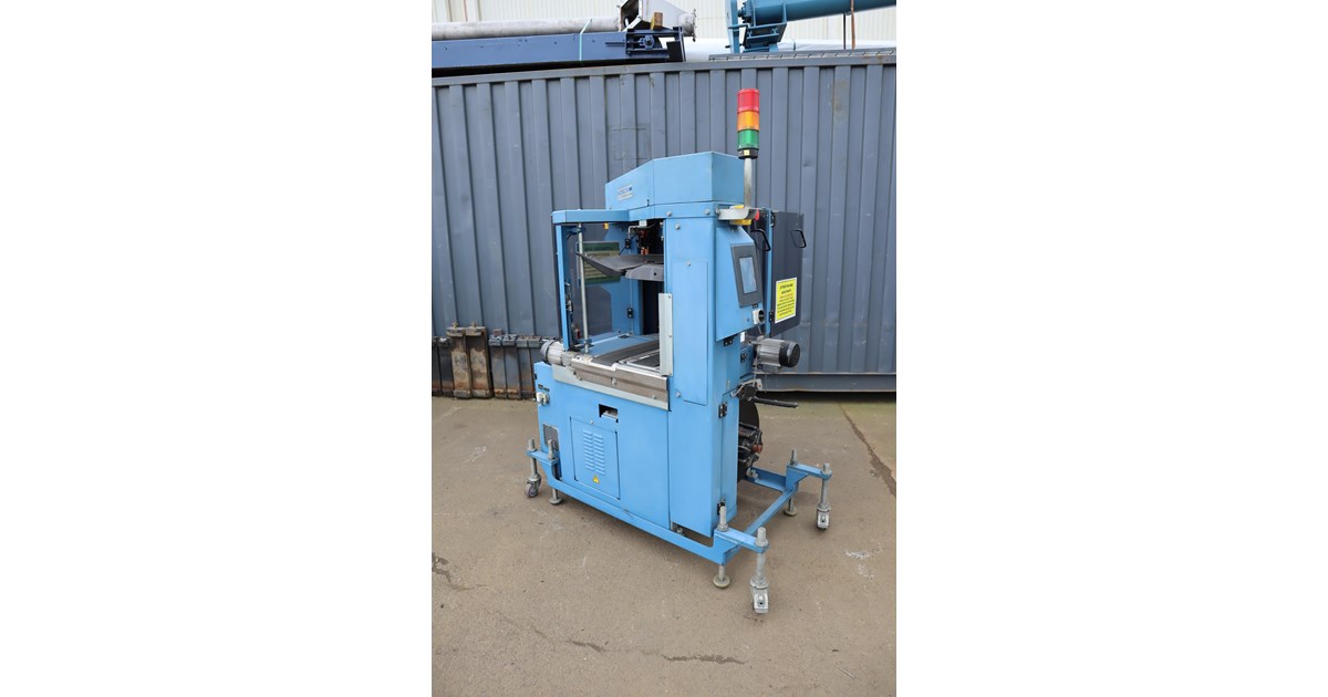 MOSCA TRI-5 AUTOMATIC STRAPPING PACKAGING MACHINE for sale