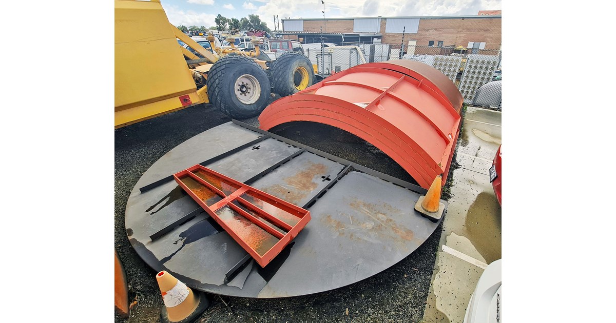 2016 CUSTOM 4.5M CIRCULAR CONCRETE CAISSON/SHAFT FORMWORK for sale