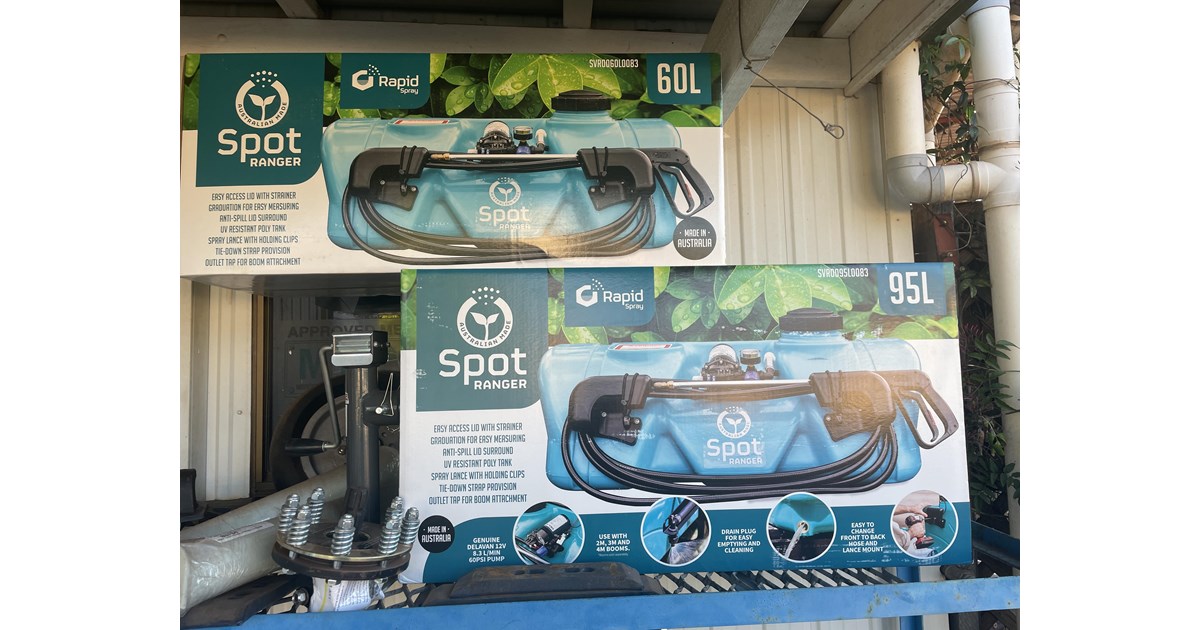 RAPID SPRAY 95 LITRE SPOT RANGER for sale