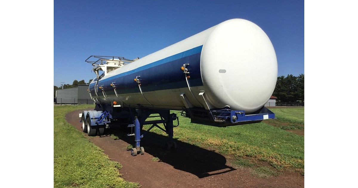 1972 HUMES TRIAXLE PRESSURE TANKER TRAILER for sale (refcode TA1146337)