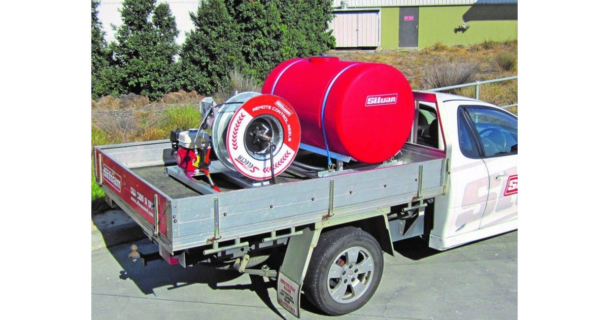 SILVAN 600L REMOTE CONTROL SKID SPRAYER (SINGLE REEL - 150M HOSE) for ...