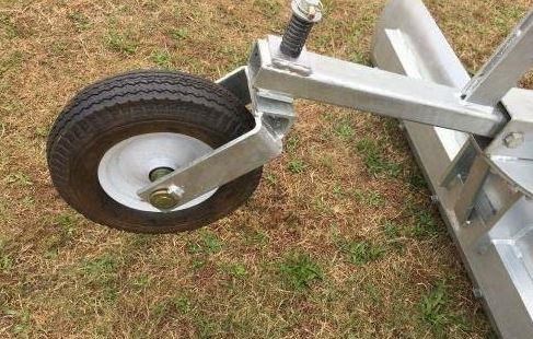 DAKEN ADJUSTABLE DEPTH WHEEL (ONLY) TO SUIT GRADER BLADE for sale
