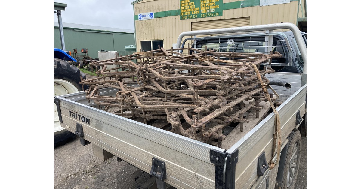 4AG DRIVEN TYNE HARROWS for sale