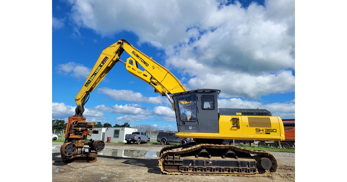 2017 SUMITOMO SH350-5 Southstar QS630 Processor Head for sale