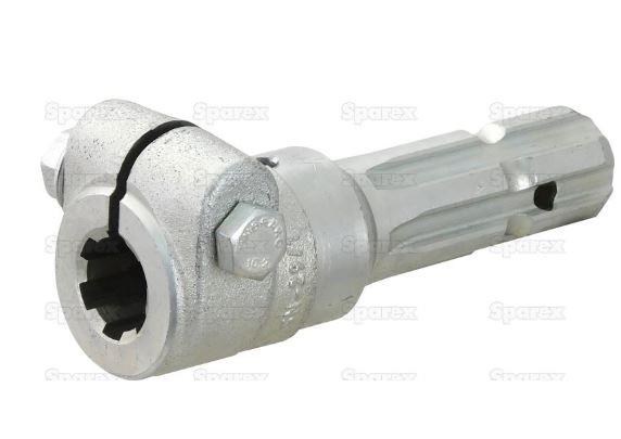 SPAREX PTO ADAPTOR WITH CLAMP BOLT - 1 1/8" FEMALE SPLINE, 6 X 1 3/8 ...