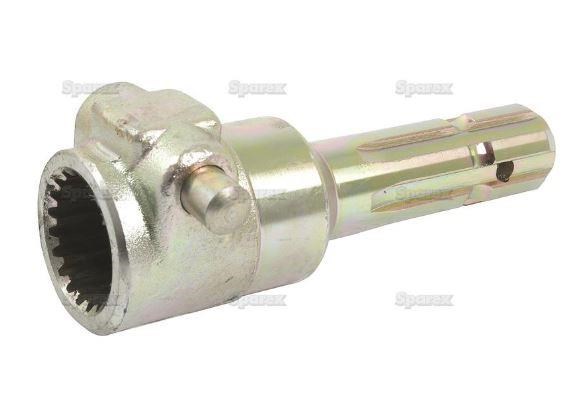 SPAREX PTO ADAPTOR WITH QUICK RELEASE PIN - 1 3/4" FEMALE 20 SPLINE X 1 ...