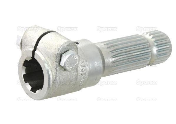 SPAREX PTO ADAPTOR WITH CLAMP BOLT - 1 3/8" FEMALE SPLINE, 6 X 1 3/8 ...