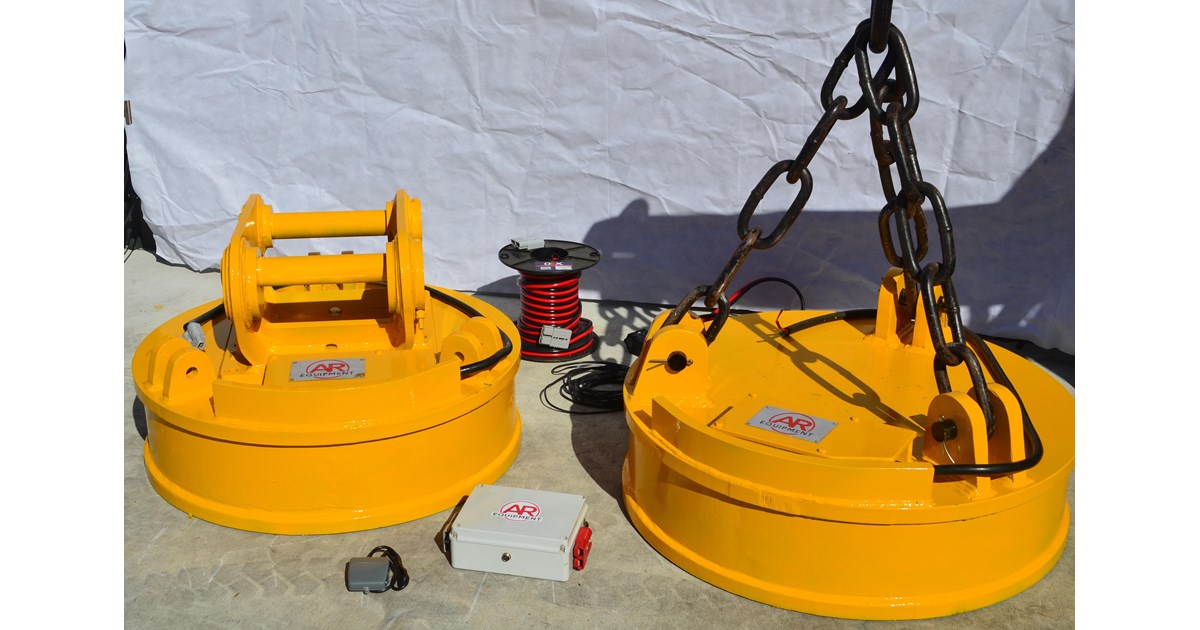 2022 AR EQUIPMENT 24V 900MM ELECTRO/SCRAP MAGNETS for sale