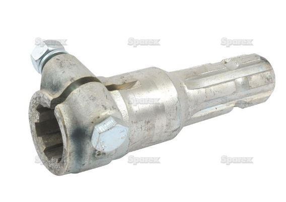 SPENCO PTO ADAPTOR WITH CLAMP BOLT - 1 3/8" FEMALE SPLINE, 6 X 1 3/8 ...