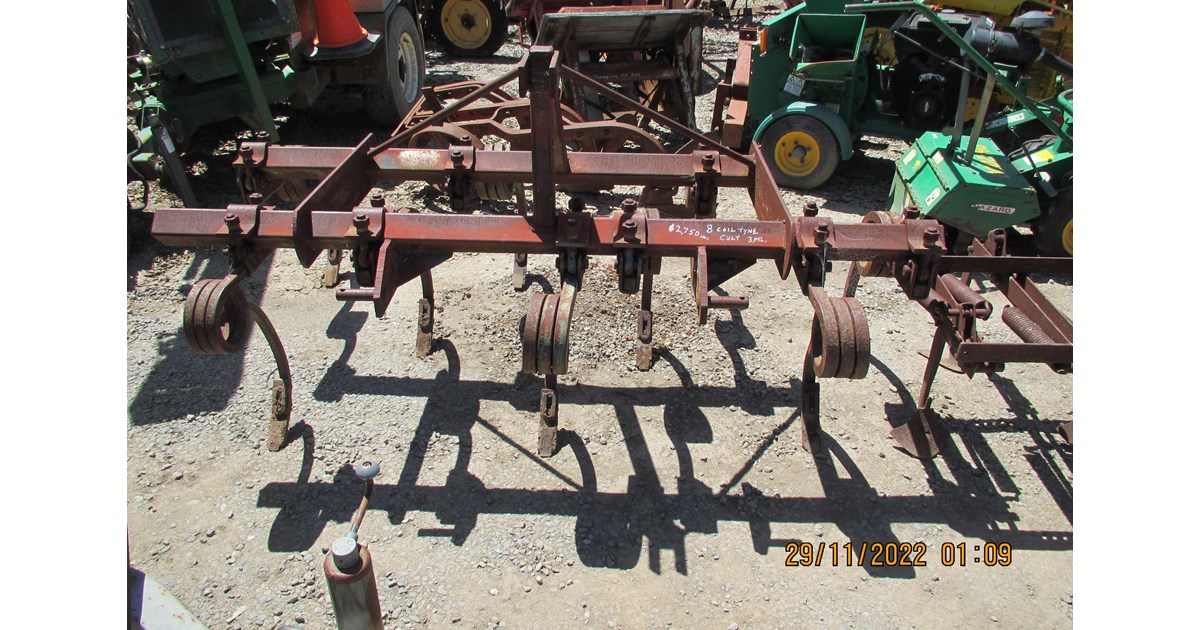 CUSTOM CULTIVATOR 8 COIL TYNE for sale