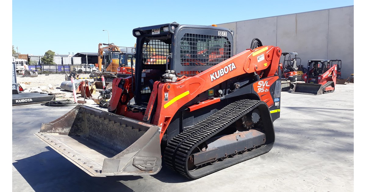 2020 KUBOTA SVL95-2S TRACKED LOADER for sale