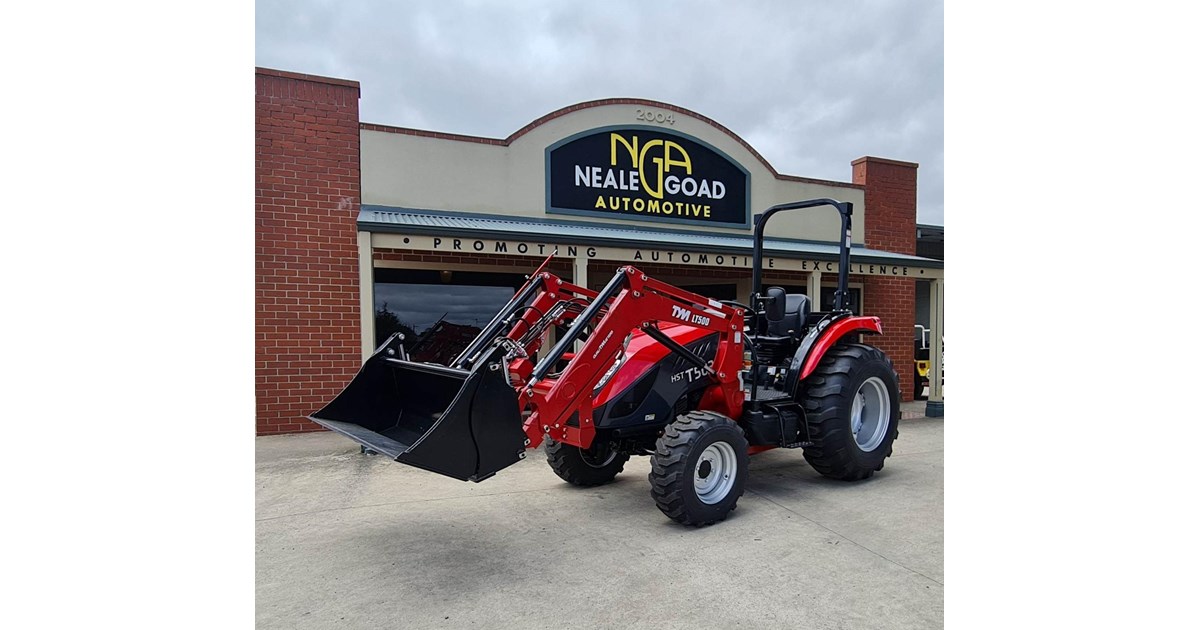 2022 TYM T503 HST 4WD ROPS TRACTOR WITH 4-IN-1 LOADER for sale