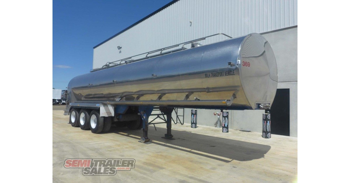 1994 TIEMAN 27500 LITRE STAINLESS STEEL TANKER for sale