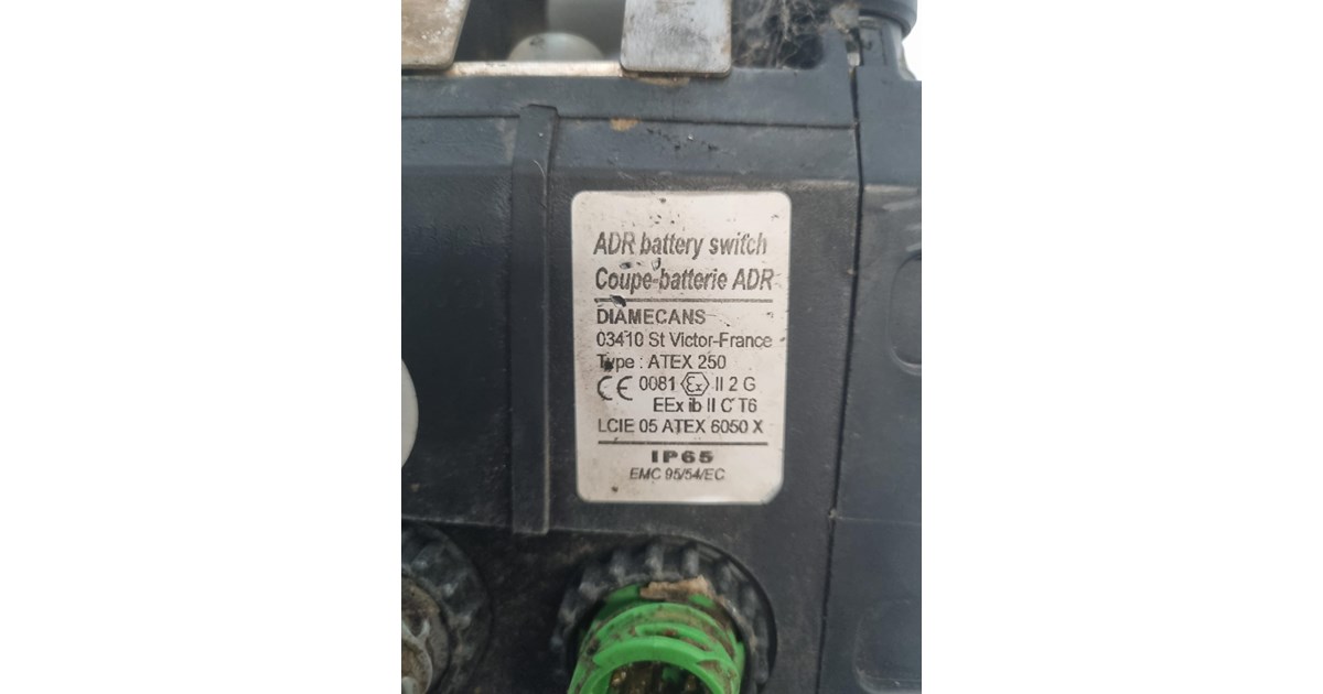 ADR BATTERY SWITCH ATEX 250 24 V SWITCH ATEX 250 for sale (refcode ...