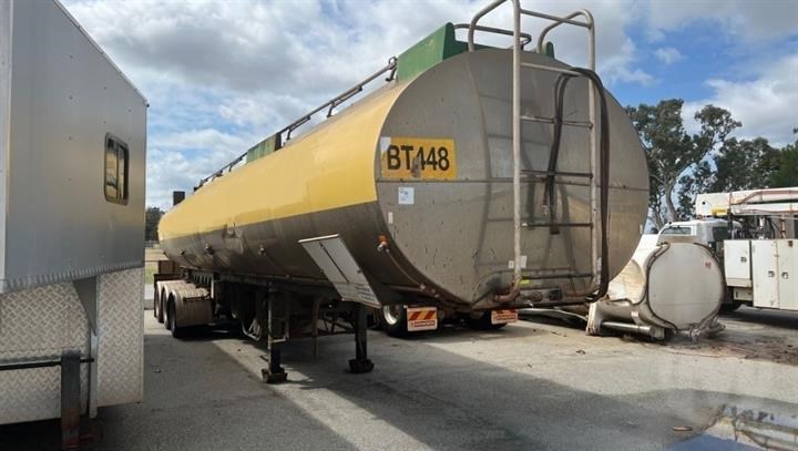 1997 TIEMAN TRI AXLE BITUMEN TANKER for sale