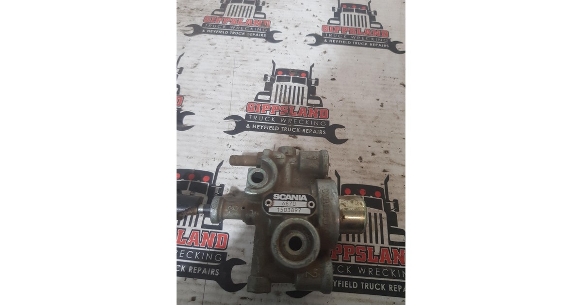 SCANIA SCANIA WABCO PARKING BRAKE RELEASE VALVE 4342050320 1421186 for ...