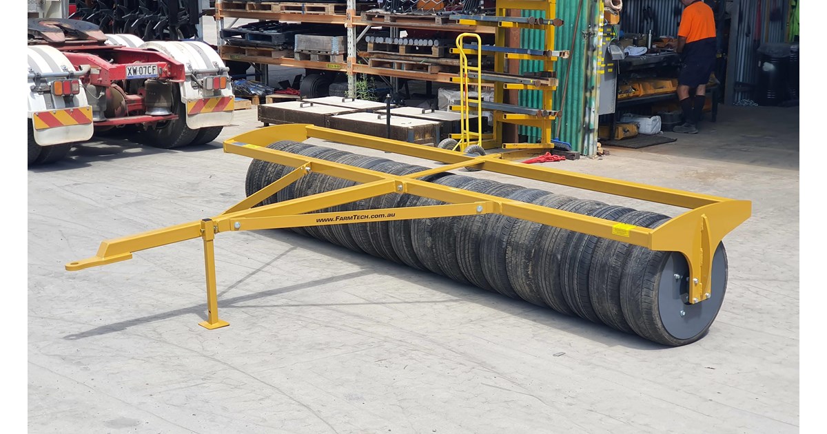 2025 FARMTECH FTM-2400ROLLER-T TYRE ROLLER (2.4M) TRAILED for sale ...