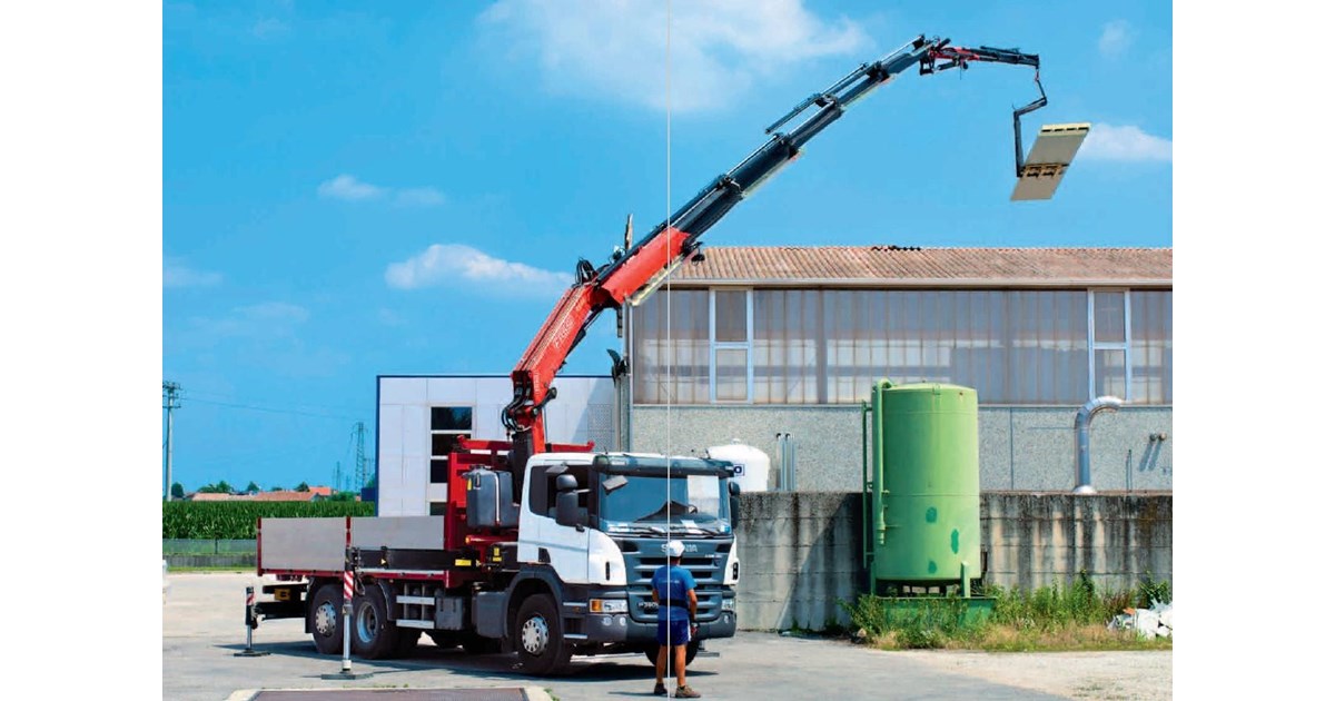 FASSI F245A E-DYNAMIC Medium Duty Crane for sale (refcode TA1169375)