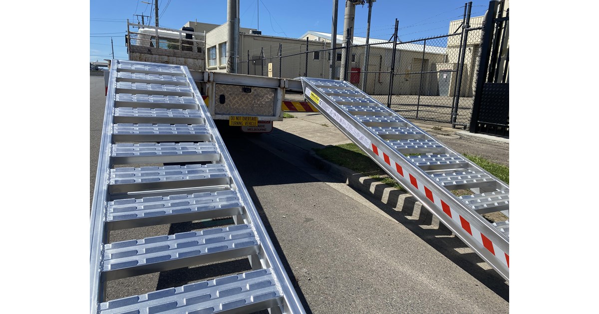 2022 JIAFENG MELBOURNE MACHINERY 6.0 T FLAT BAR ALLOY LOADING RAMPS ...