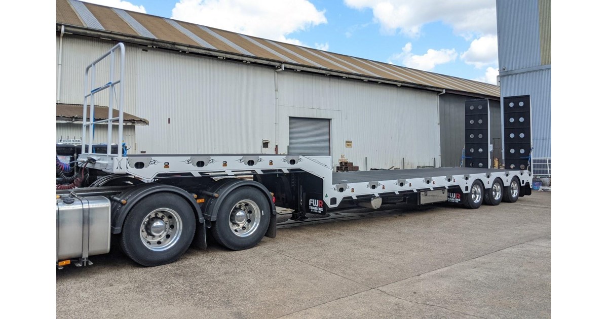2025 FWR FWR TRI AXLE DROP DECK TRAILER - 45FT for sale (refcode TA1169775)