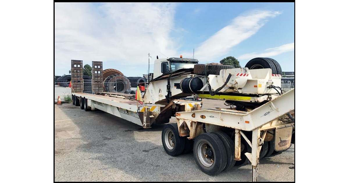 1987 DRAKE 4X8 LOW LOADER 2X8 DOLLY for sale