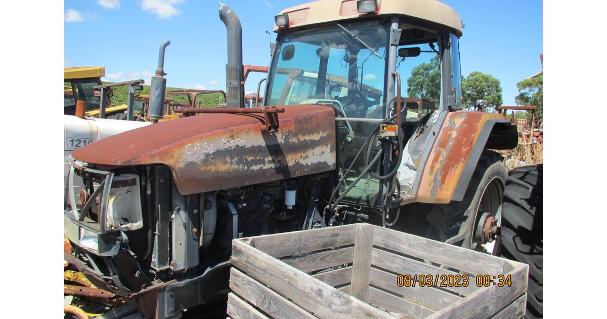 CASE MX100 TRACTOR WRECKING PARTS ONLY for sale