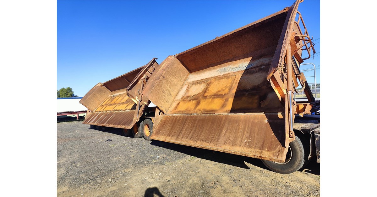 1997 CUSTOM BUILT SIDE TIPPER for sale