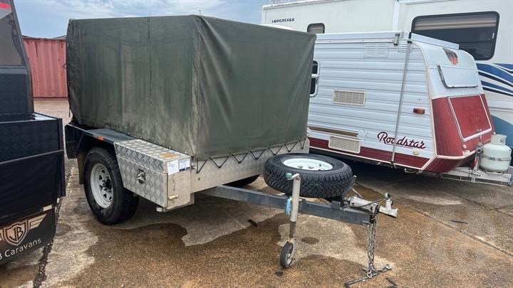 2016 MODERN 7X5 HEAVY DUTY CARGO TRAILER for sale
