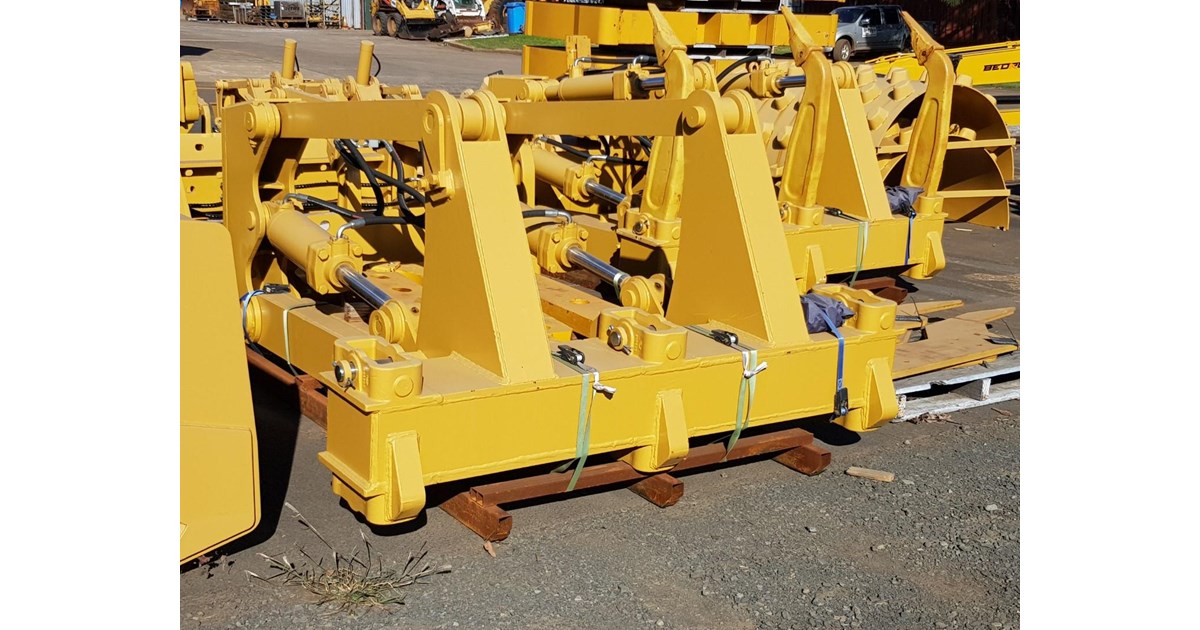 2024 BEDROCK ATTACHMENTS D7H D7R D7T MULTI SHANK DRAWBAR RIPPER for ...