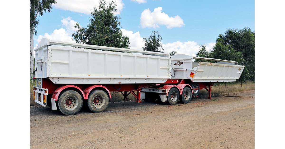 1994 SMITHS AND SONS 19M SIDE TIPPERS for sale
