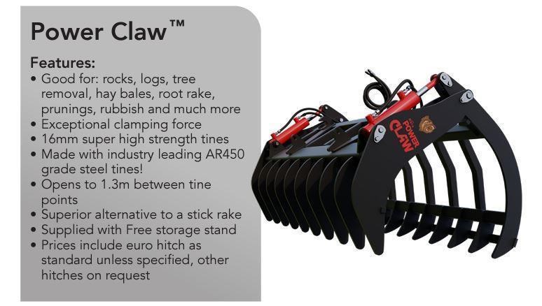 RATA 2.4M POWER CLAW (TELEHANDLER) EURO HITCH for sale (refcode TA1177554)