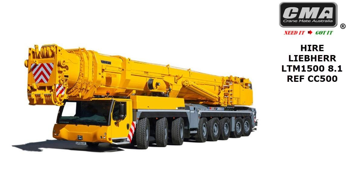 LIEBHERR LIEBHERR-LTM 1500-8.1 for hire (refcode TA1177725)