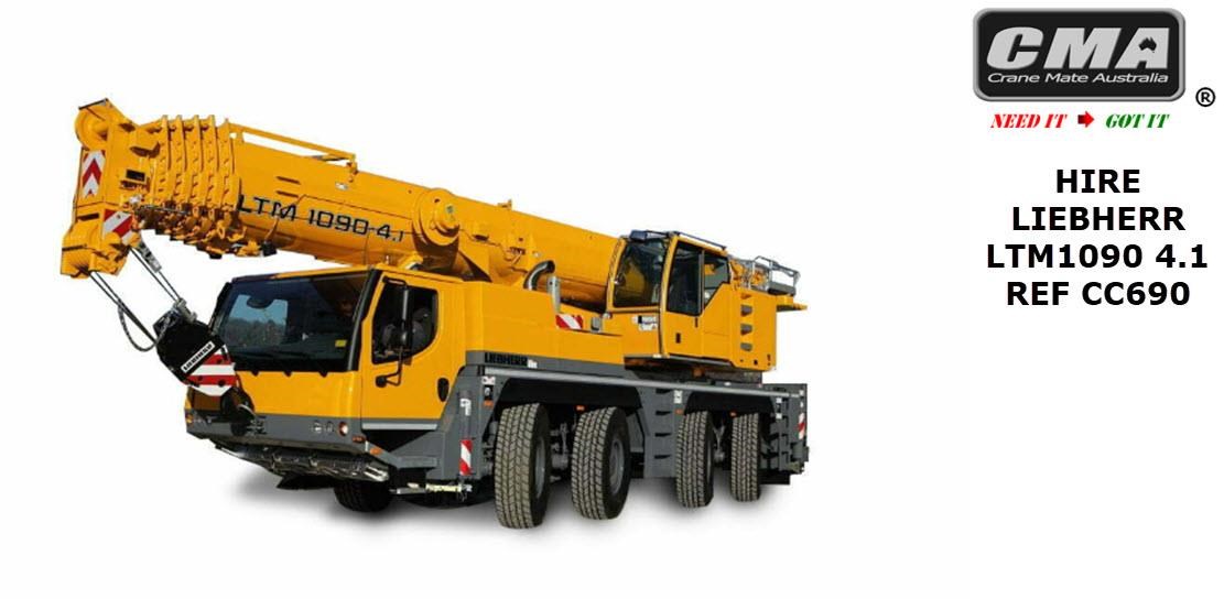 2015 LIEBHERR LIEBHERR LTM1090-4.1 for hire (refcode TA1177734)