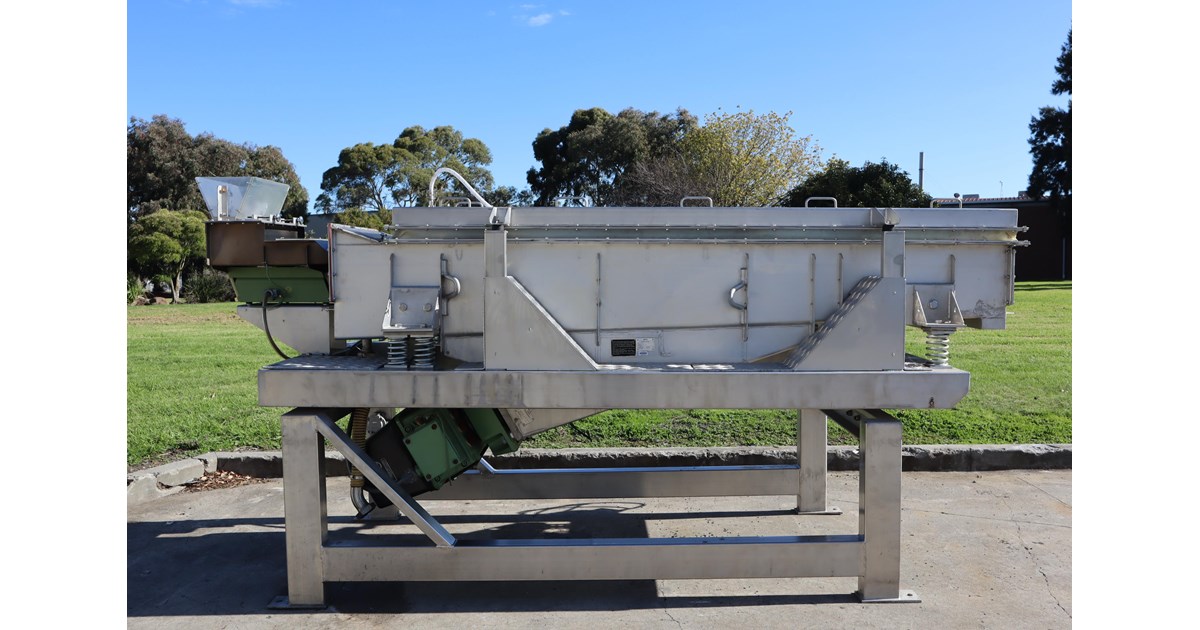 AEG VIBRATIONSTECHNIK VIBRATING VIBRATORY SCREEN WASHER COATER for sale ...