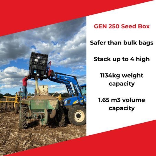 WENBOX SOLUTIONS 1,134KG CAPACITY GEN250 SEED BOX for sale (refcode ...