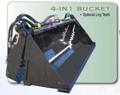 BURDER 4 IN 1 BUCKET 2000 SERIES 1.20M - 15-24 HP RANGE for sale ...