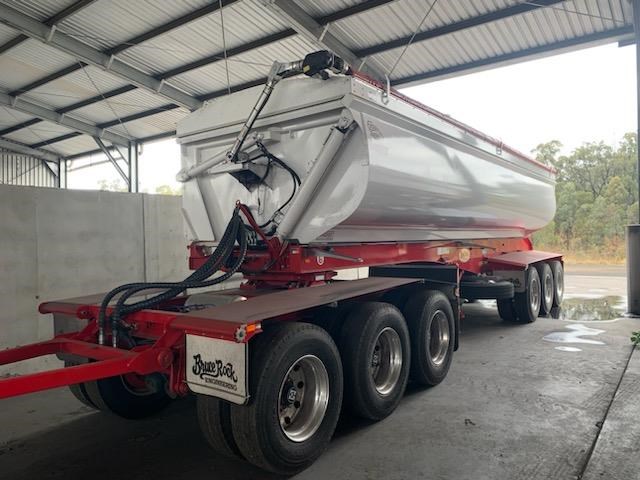 2022 BRUCE ROCK ENGINEERING TYPE 3 SIDE TIPPER road train lead for sale