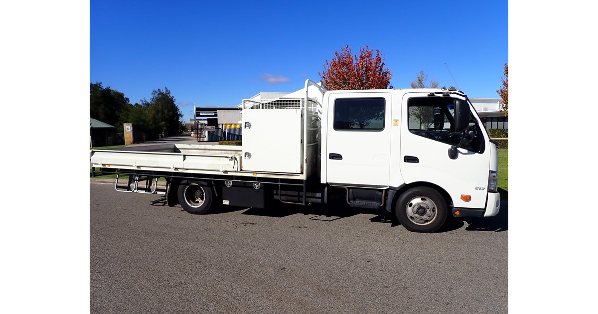 2012 HINO 300 SERIES - 717 CREW Dual Cab for sale