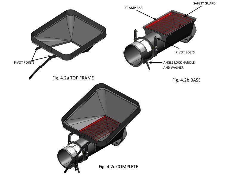 GATCO AUGER HOG ADJUSTABLE HOPPER (13") for sale (refcode TA1184286)