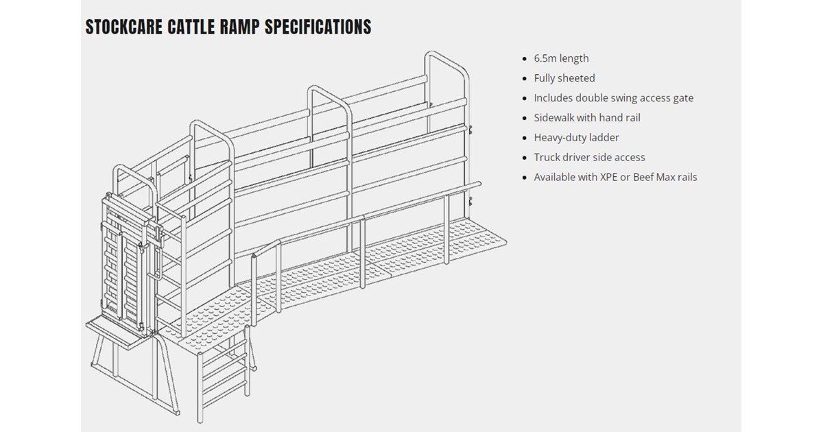 ARROWQUIP 6.5M CATTLE LOADING RAMP (HEAVY DUTY) for sale (refcode ...
