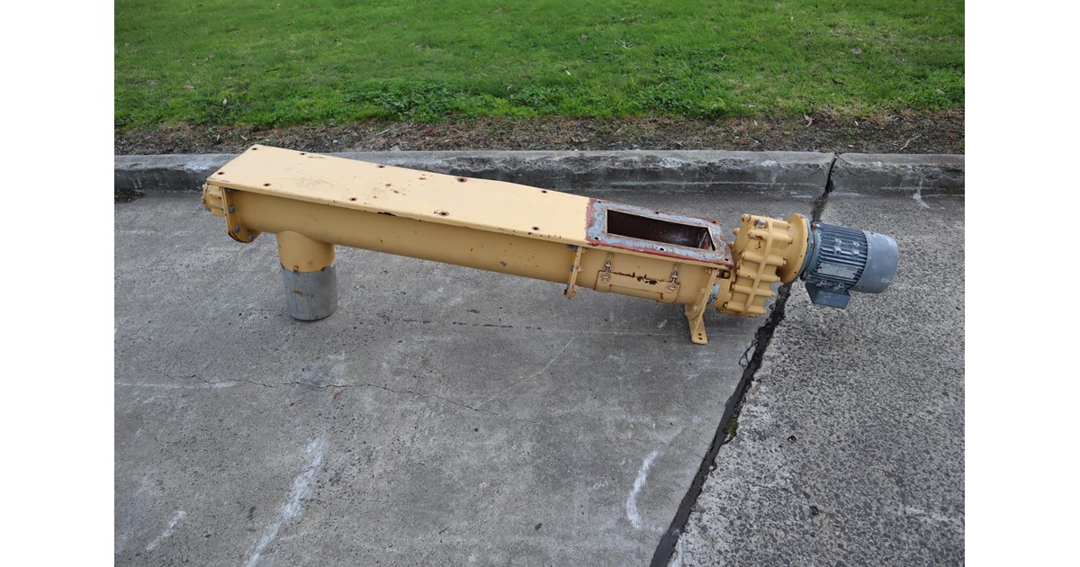 WAM AUGER FEEDER SCREW CONVEYOR 1.3M LONG SCREW for sale (refcode ...